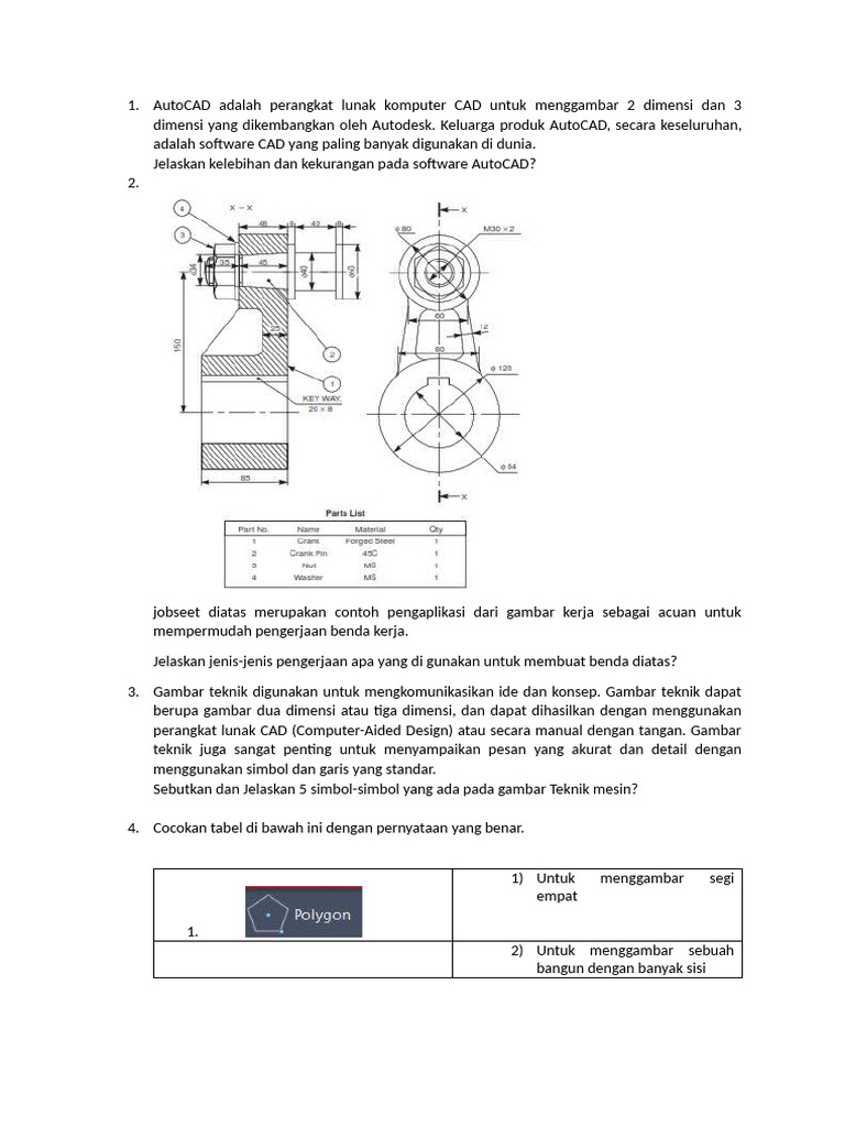 Soal GTM Xi TPM | PDF