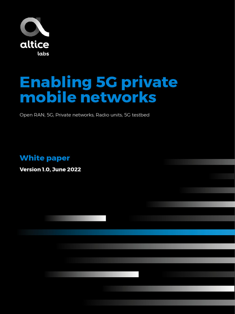 5G Private Networks & Open RAN Guide | PDF | Computer Network ...