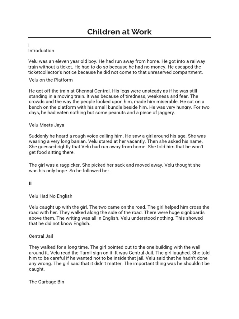 02. Children at Work | PDF