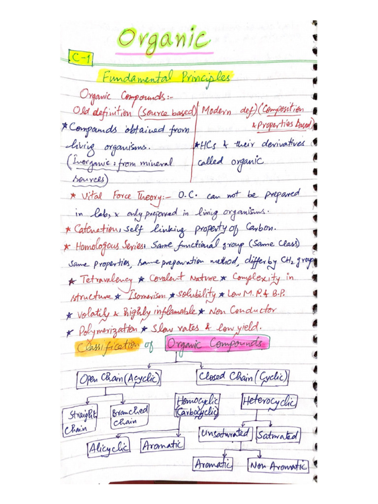 MCAT C1 FUNDAMENTAL PRINCIPLES grp notes | PDF