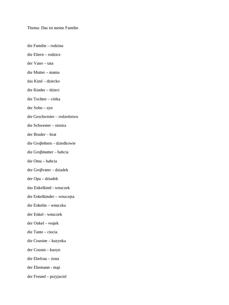 Das Ist Meine Familie Pdf 7619