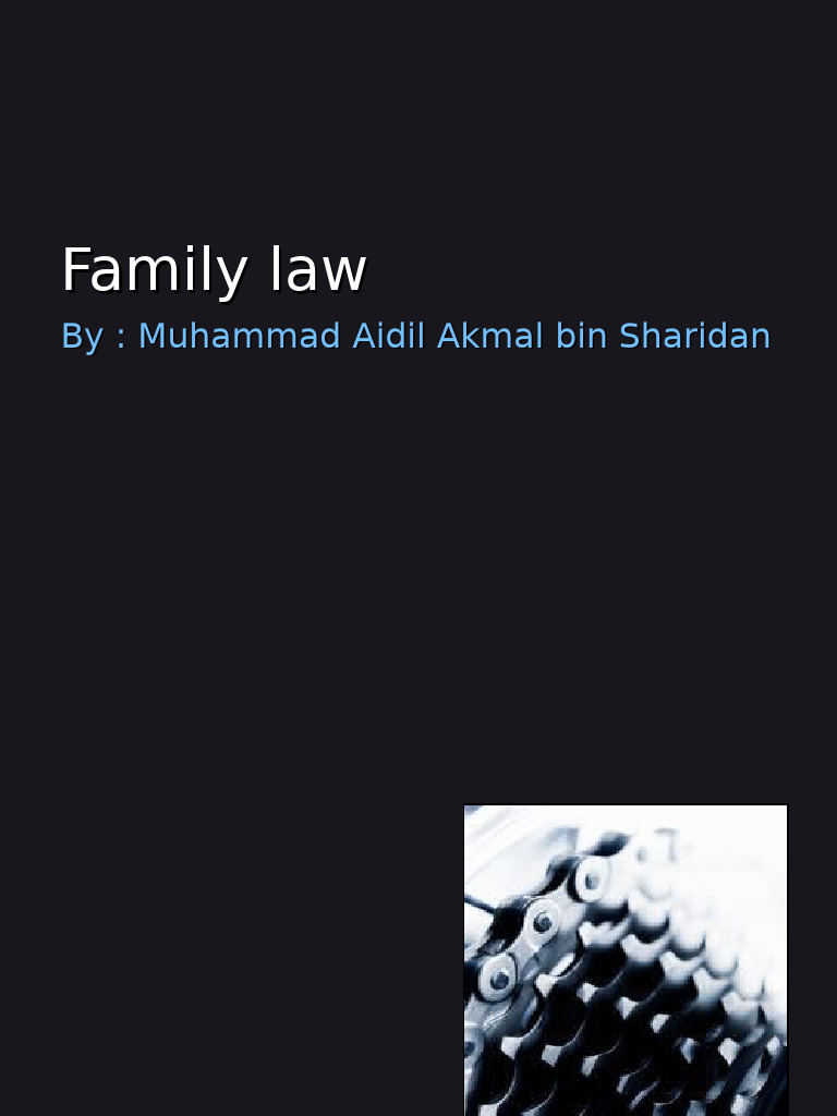 Family Law | PDF