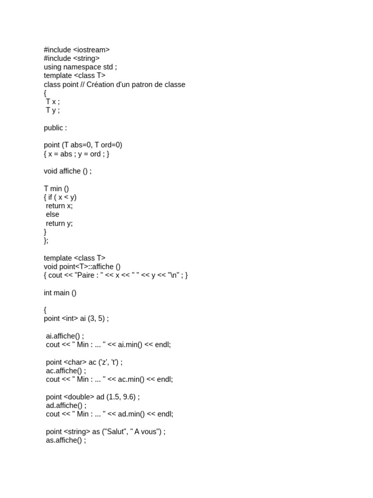 Exo 1 | PDF