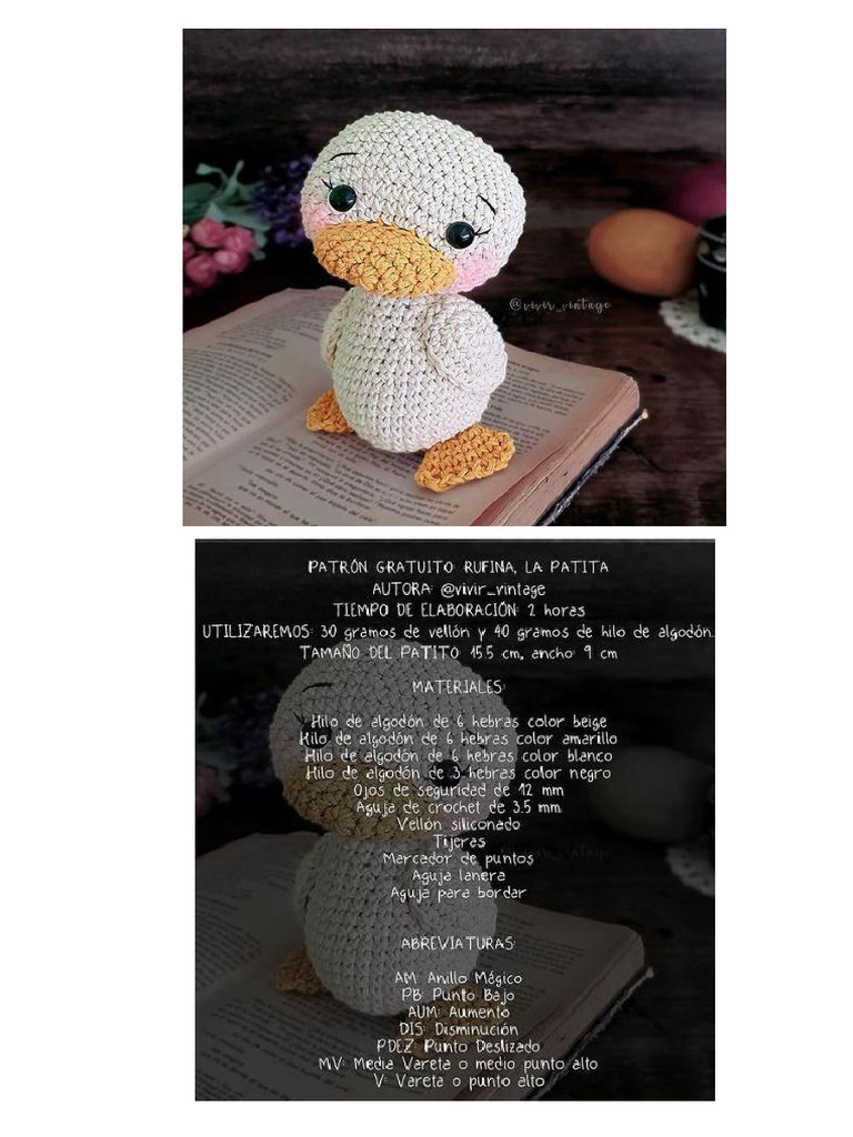 Patita Rufina - Vivir Vintage Español | PDF