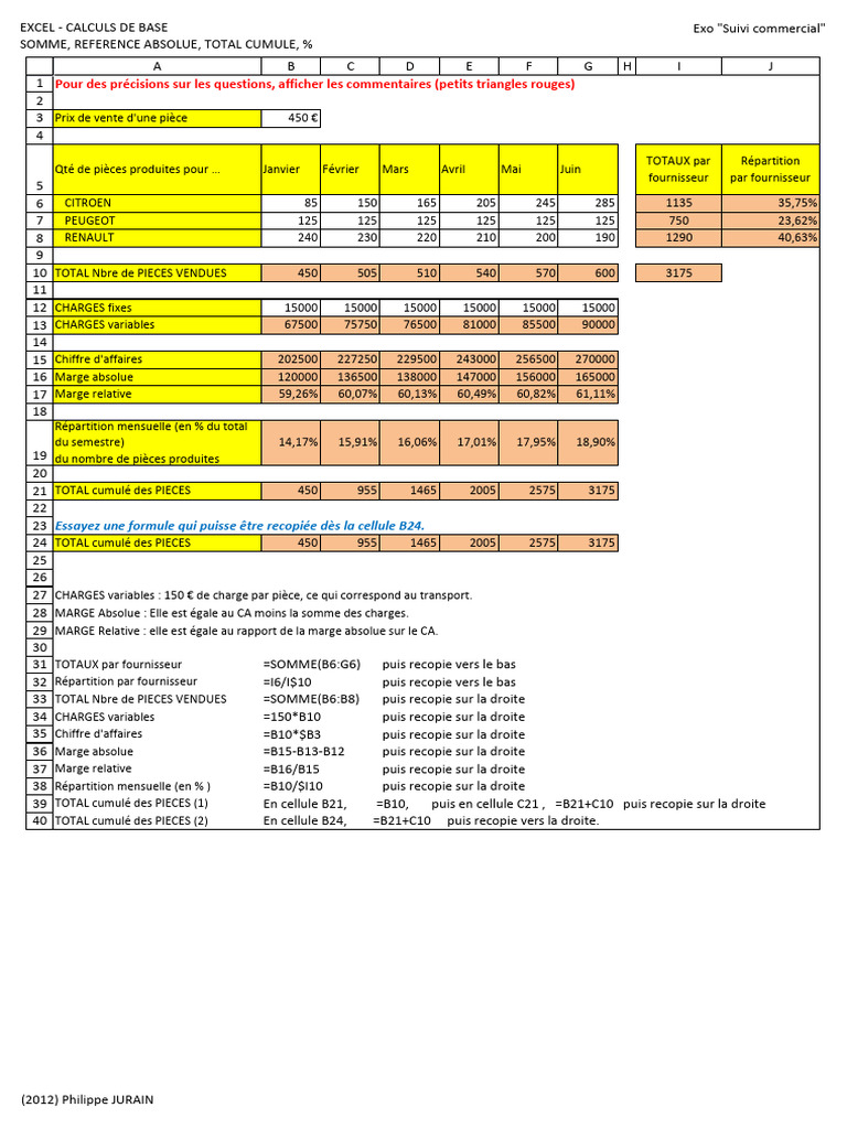 01 19 Exo Corrige - 2 | PDF