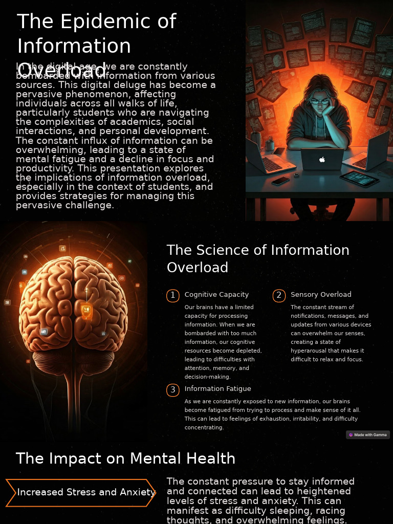 The Epidemic of Information Overload | PDF