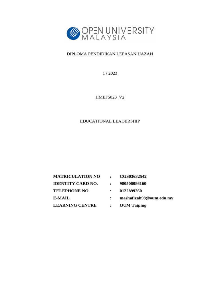 CGS03632542 (Hmef5023 - V2) | PDF