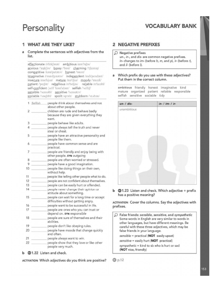 Personality Traits | PDF