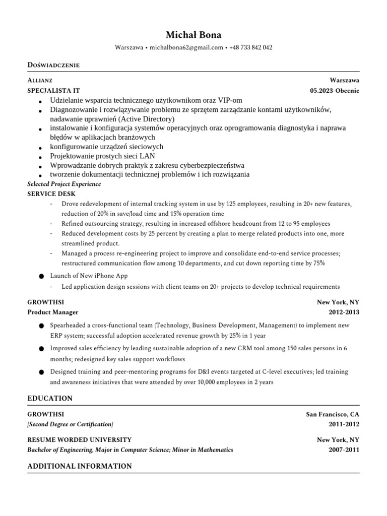 Technical Program Manager | PDF