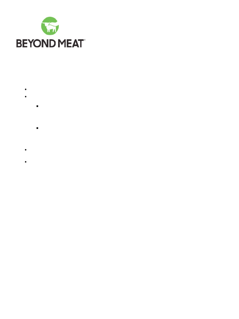 Beyond Meat® Reports Second Quarter 2023 Financial Results | PDF