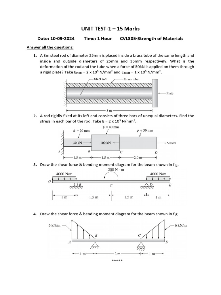 Unit Test-1 | PDF