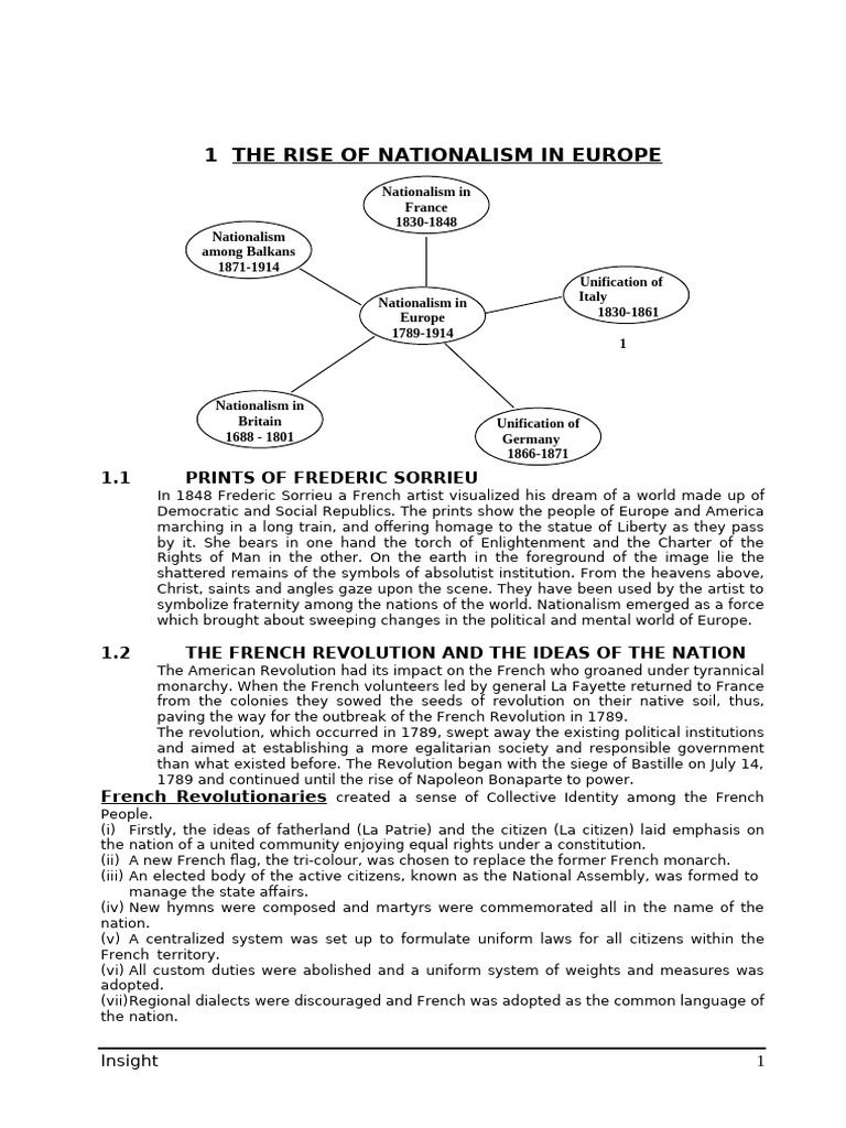 Nationalism's Rise in 19th Century Europe | PDF | Balkans | Nationalism