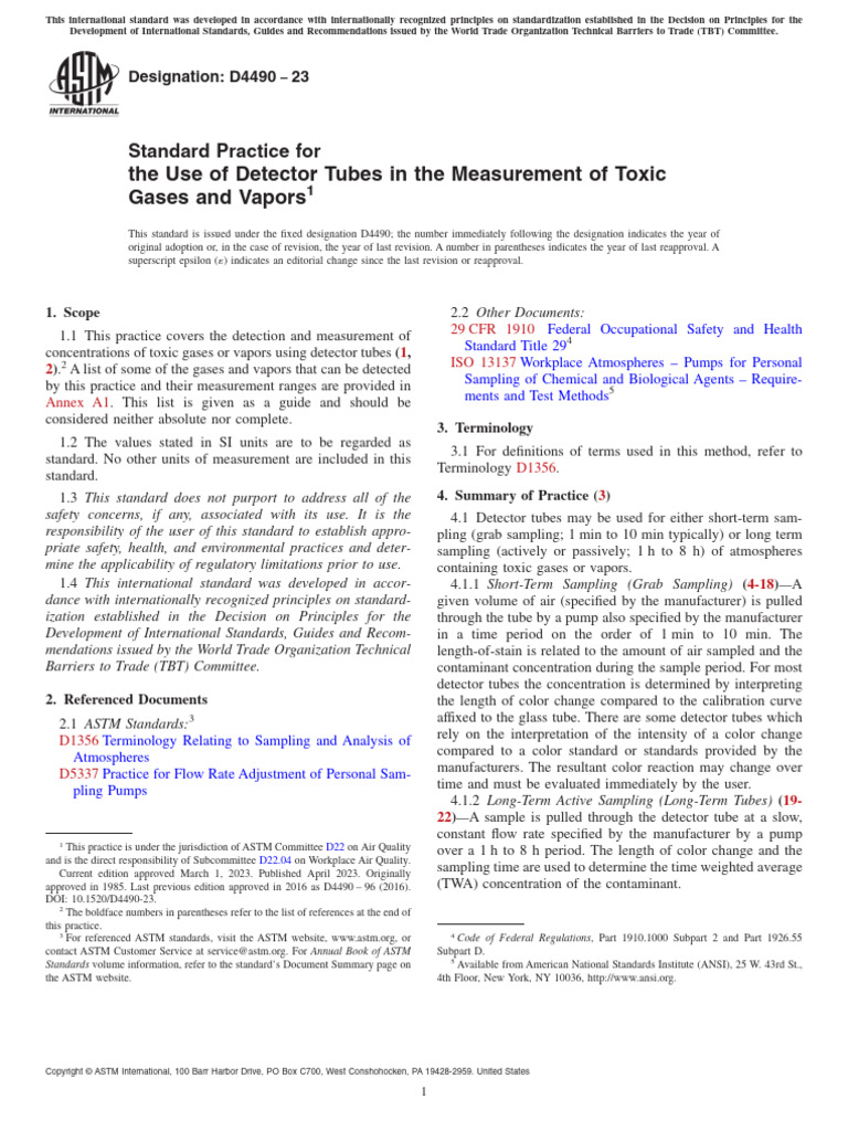 ASTM D 4490 | PDF