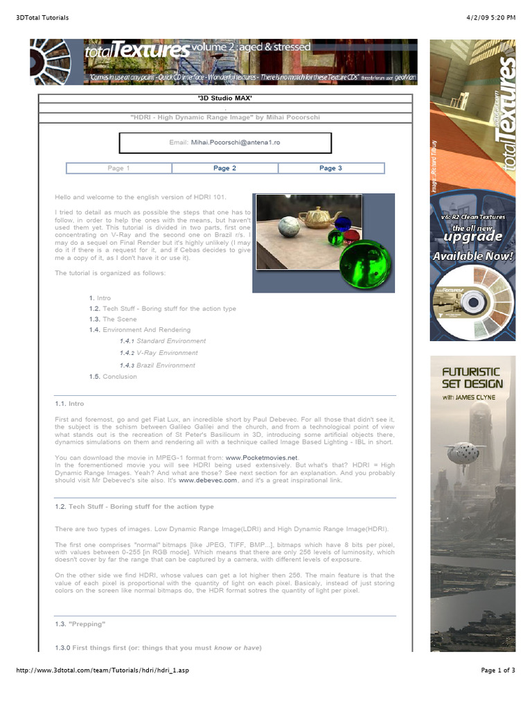 Preview of “3D max Tutorials” | PDF