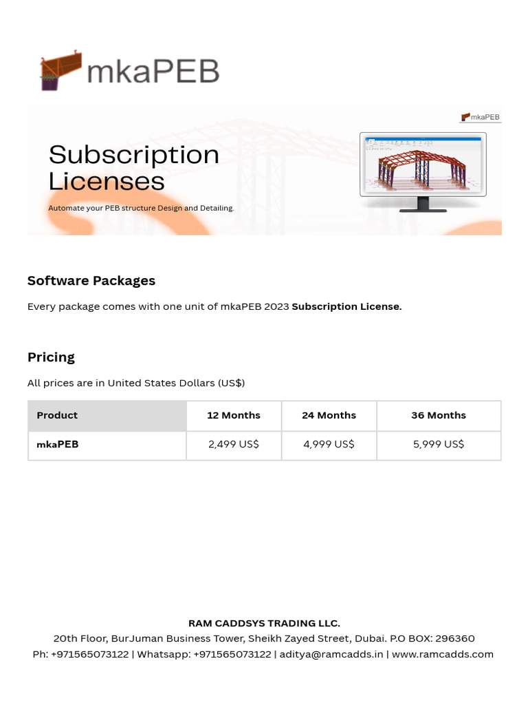 MkaPEB Pricing | PDF