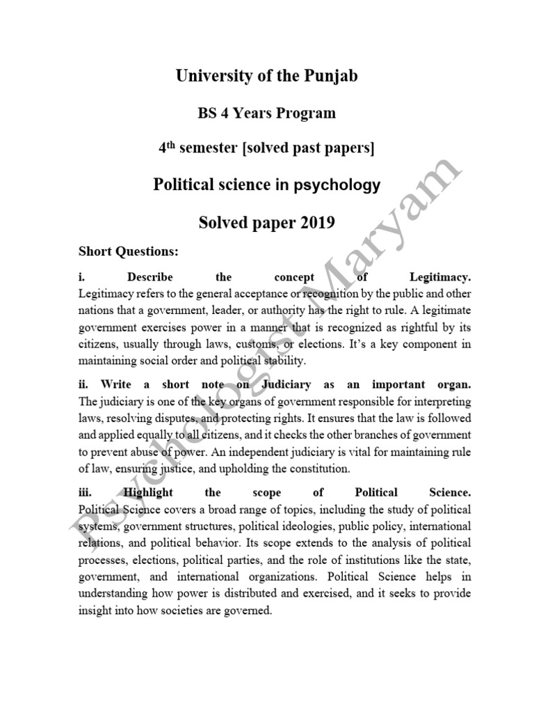 Government Overview in Political Science | PDF | Marxism | Political ...