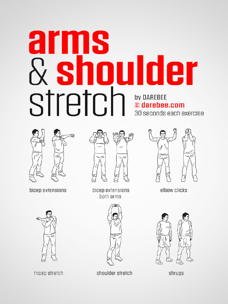 Arms and Shoulders Stretch Workout | PDF