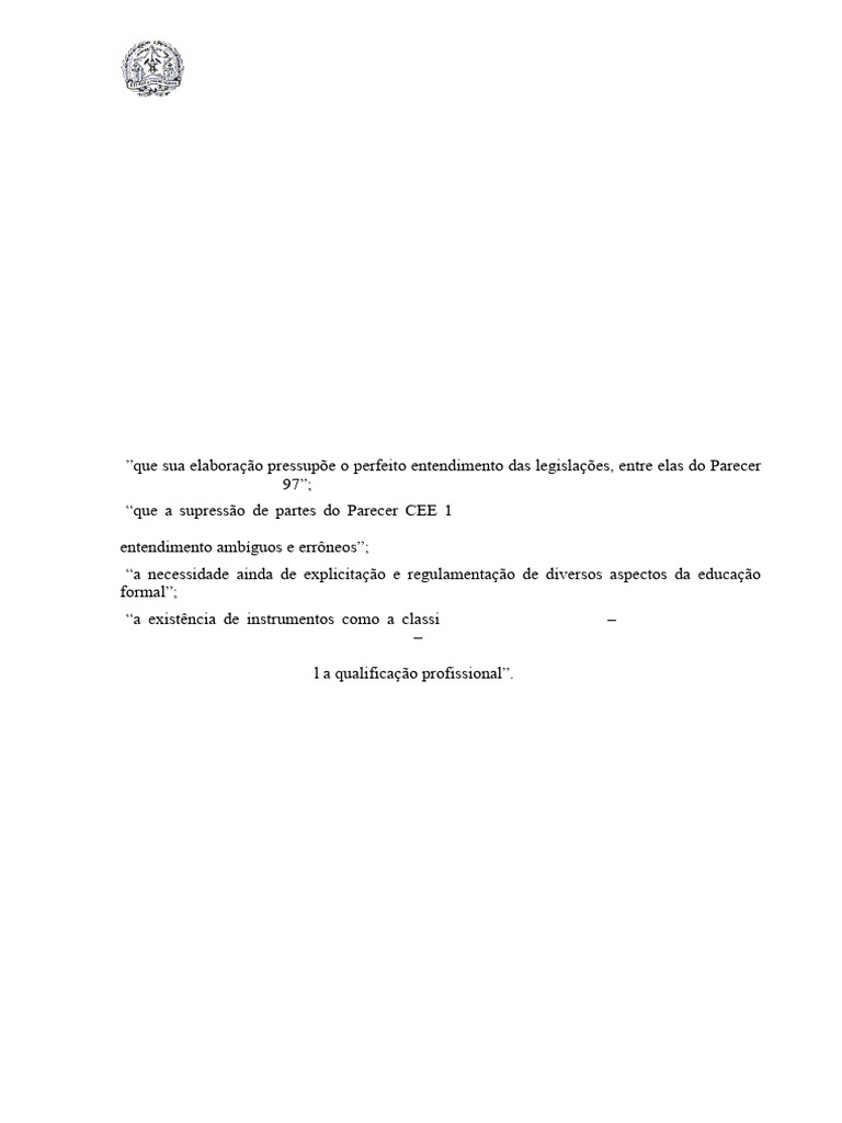 Parecer Cee MG 1158 de 1998 | PDF