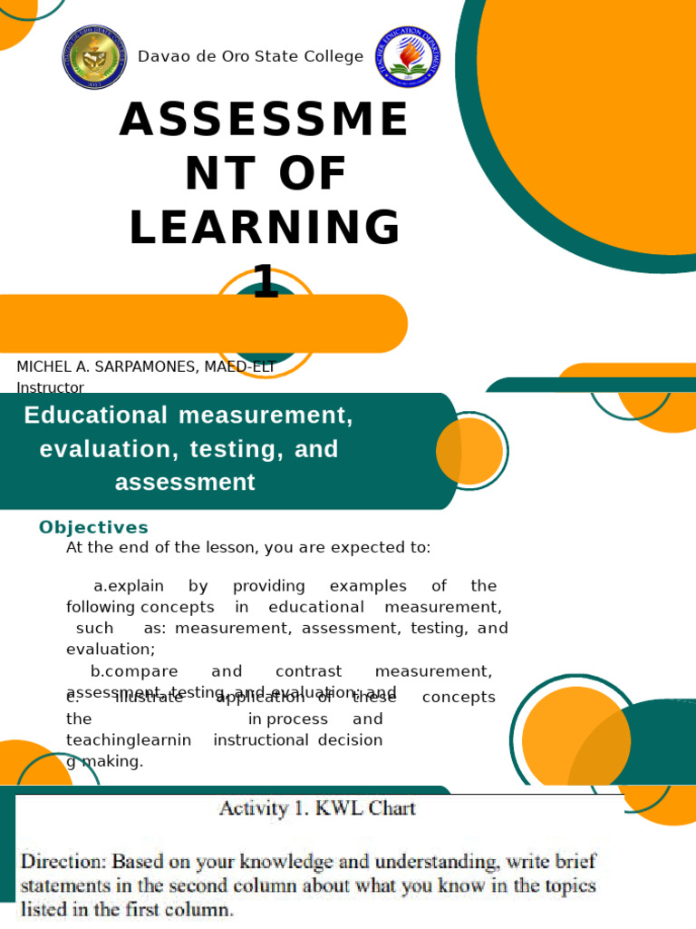 Ped 4 | PDF | Educational Assessment | Career & Growth