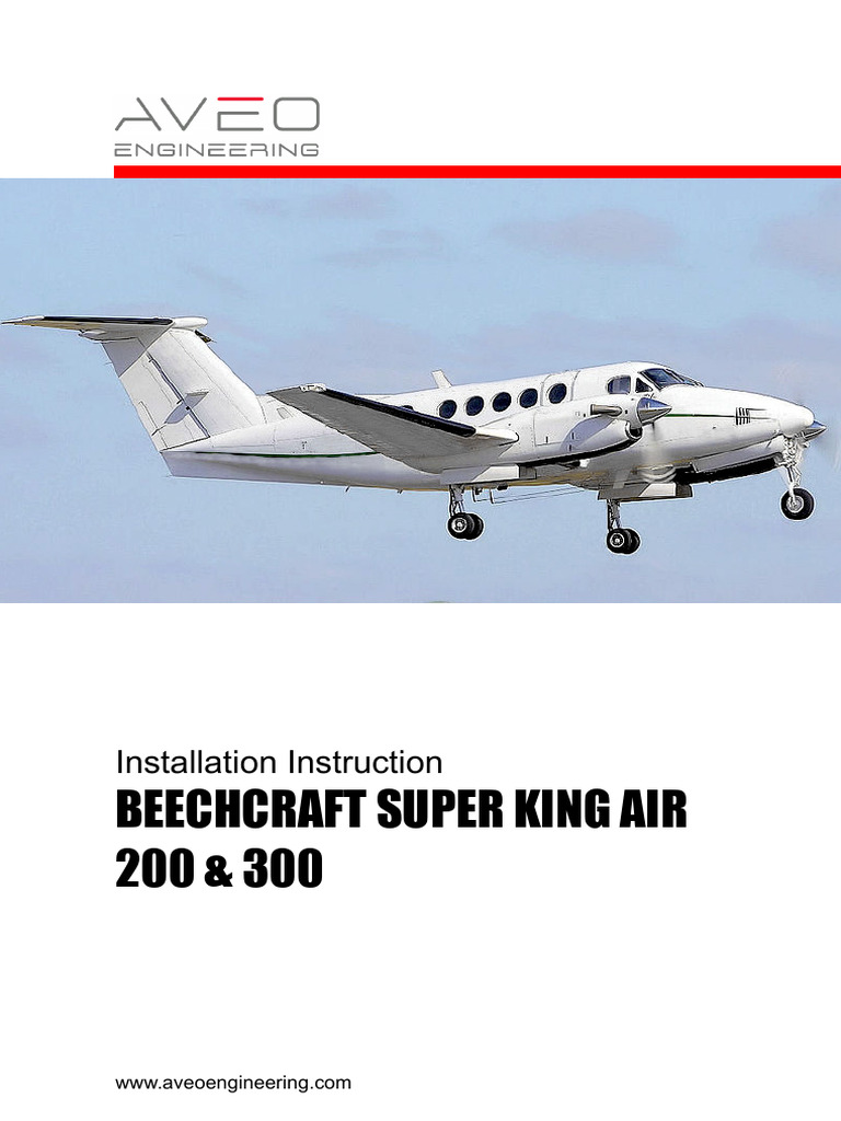AVE MOD 032 INS - I01 Final KingAir - Installation - Instructions | PDF