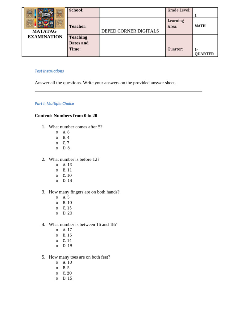 -MATH -DEPED CORNER DIGITALS | PDF