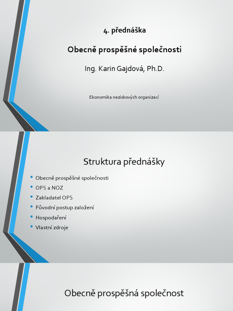 ENO 4 Prednaska Gajdova Aktualizovane | PDF