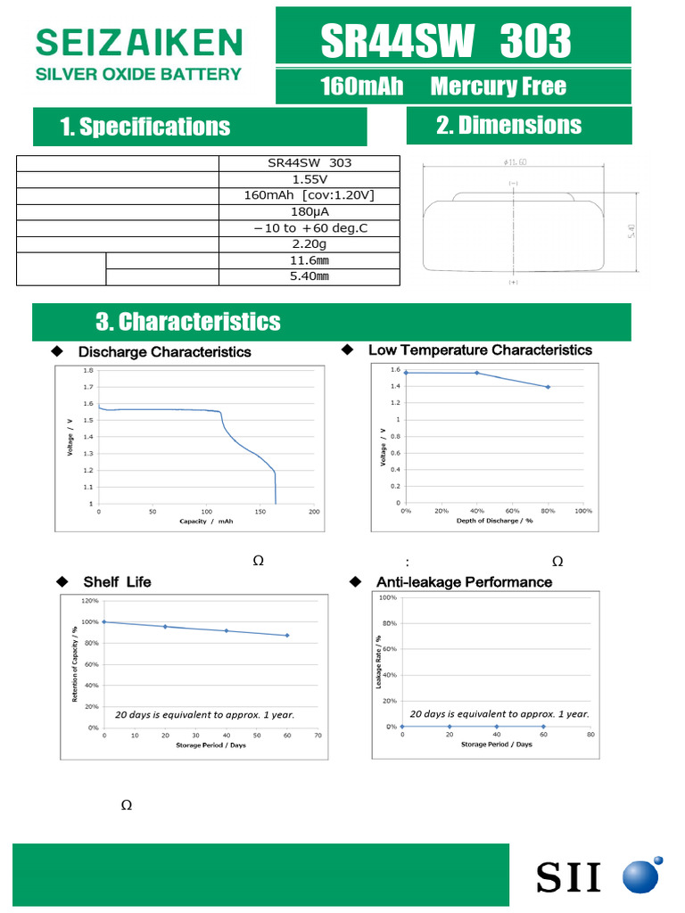 SR44SW DS | PDF | Technology & Engineering