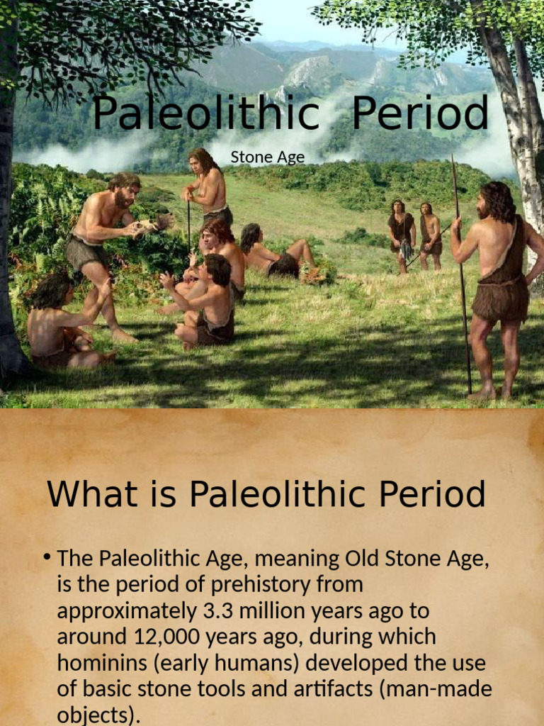 Paleolithic Period | PDF