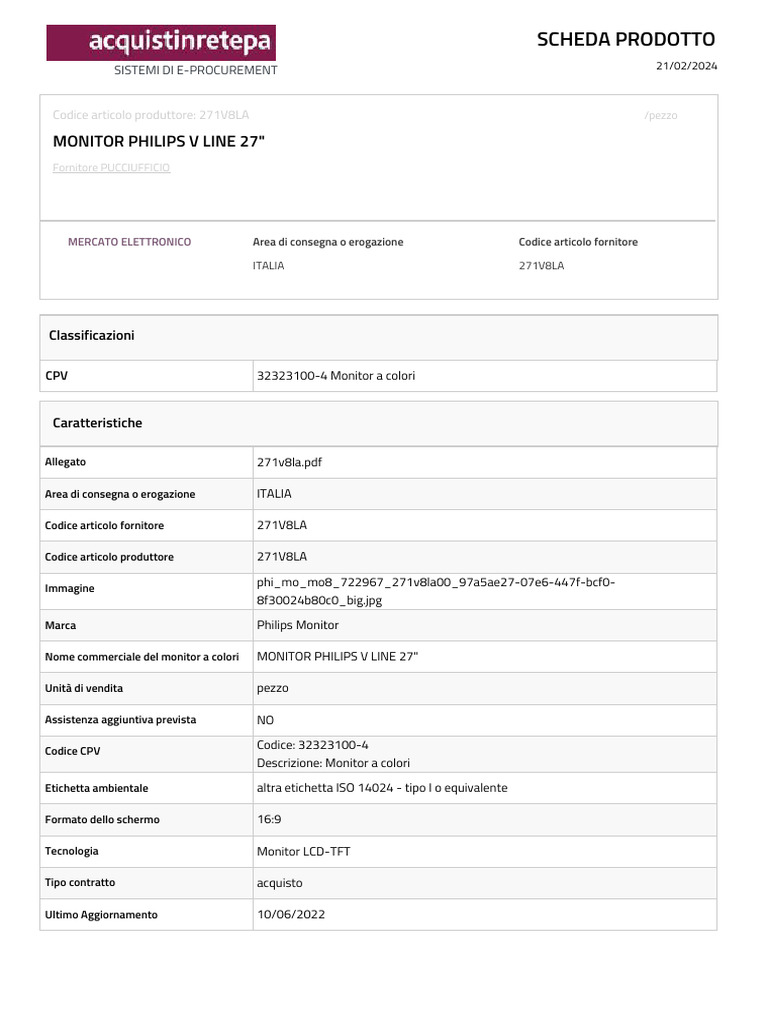 Scheda_prodotto | PDF