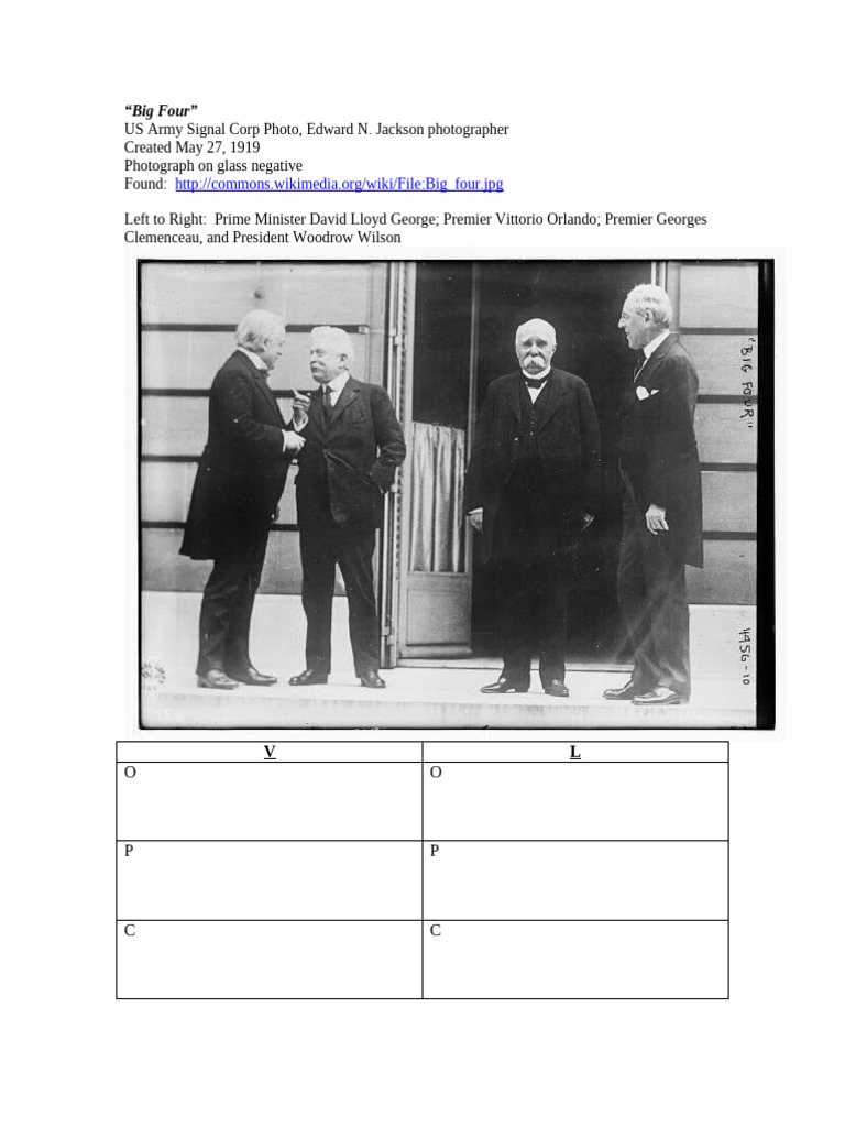 Big Four OPCVL Template | PDF