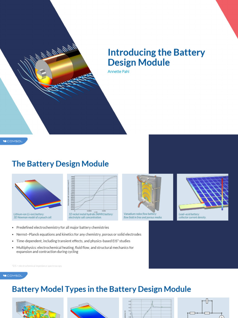 4. Introducing the Battery Design Module | PDF