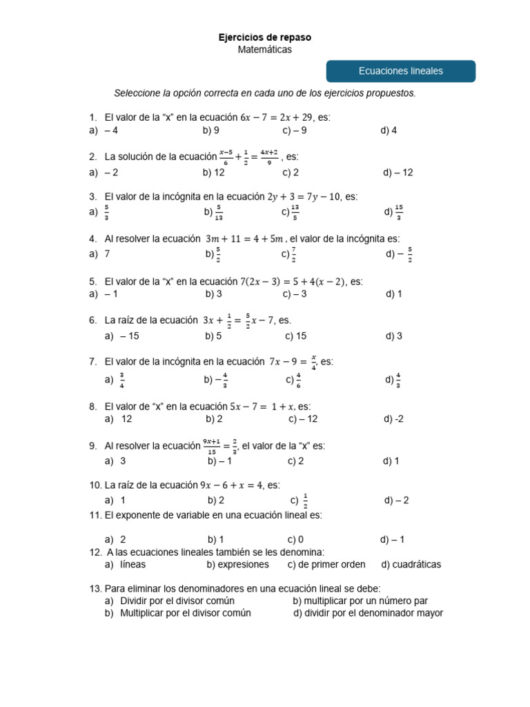 Ejercicios Mate 15-04-2024 | PDF