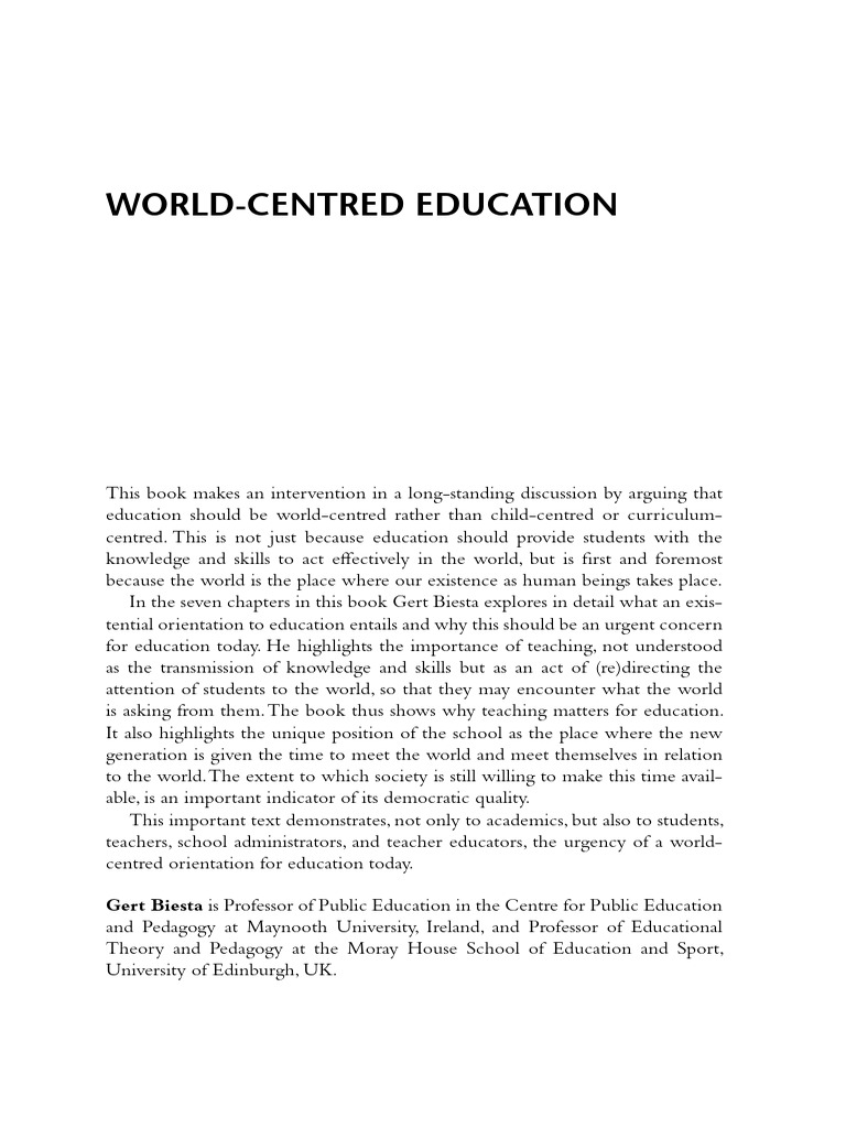 Biesta 2022 | PDF