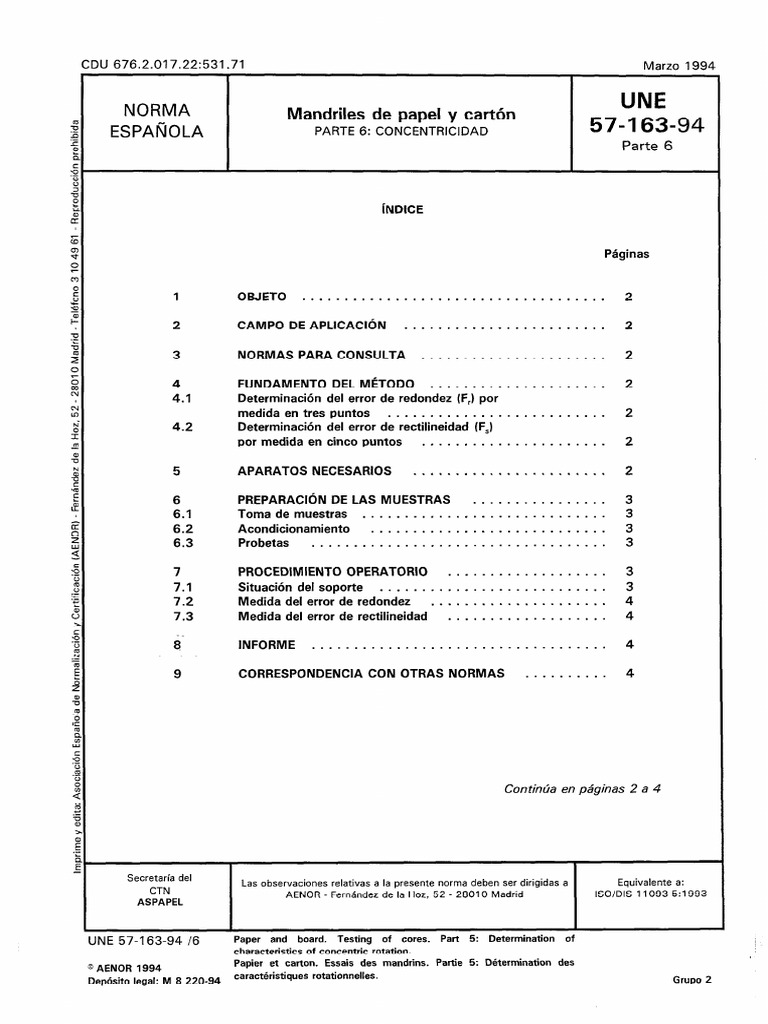 UNE 57163-P6 Concentricidad | PDF