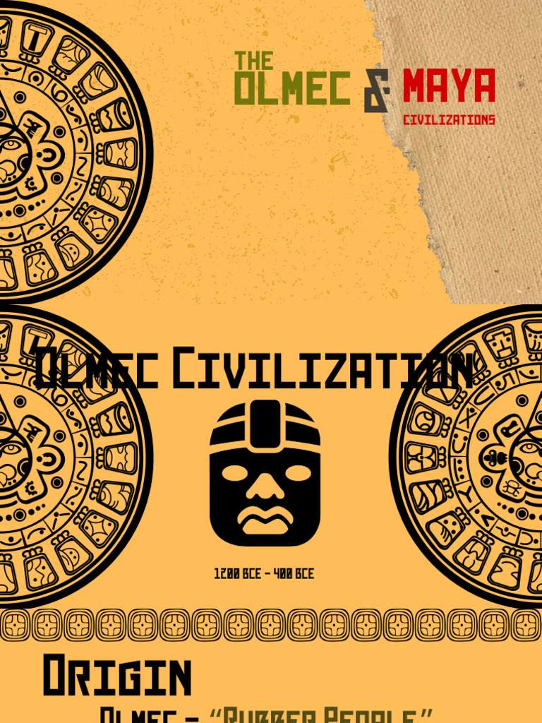 Olmec-Maya Civilization | PDF