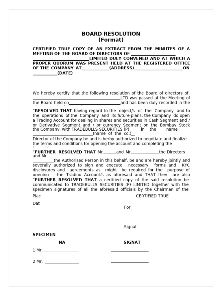 Board-Resolution-Template-Word-18 | PDF