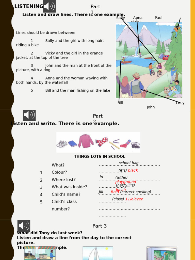 Mover Listening 22 | PDF