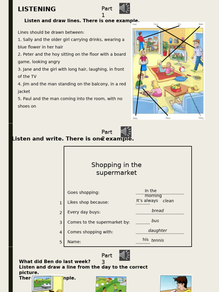 Mover Listening 25 | PDF