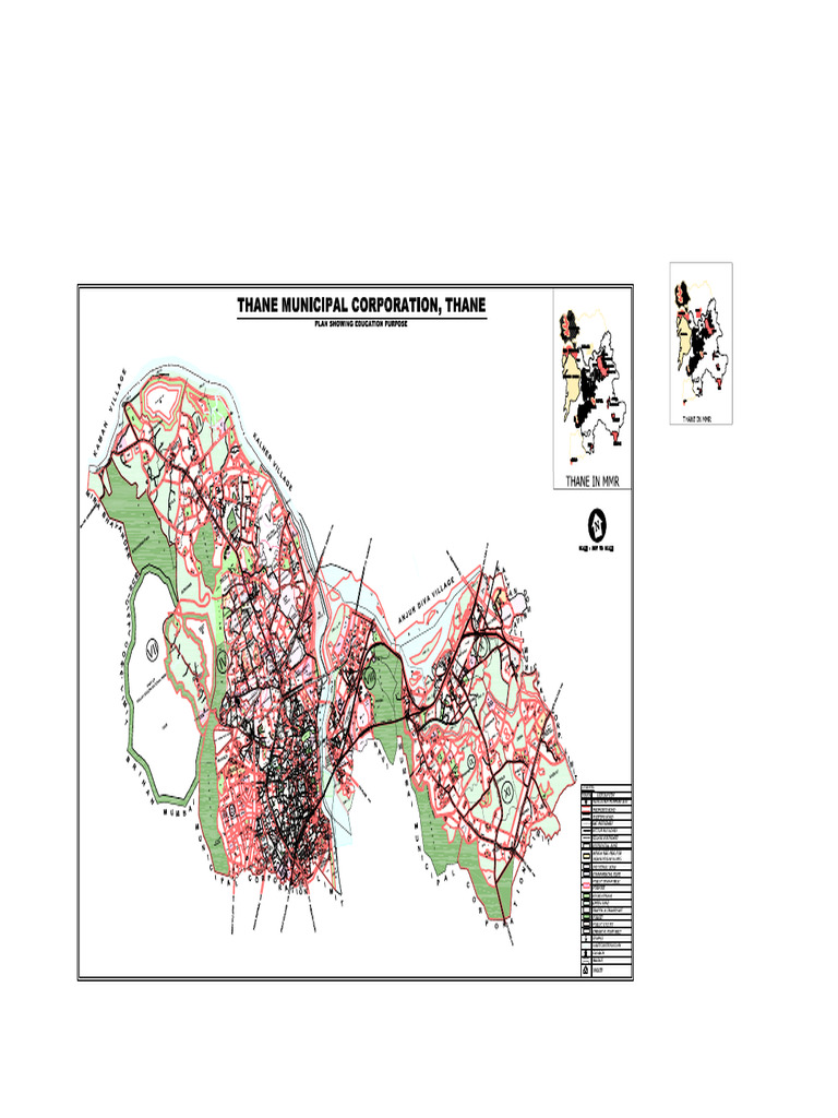 Thane Map | PDF