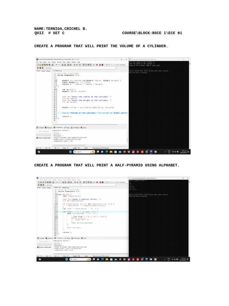 Compruter Programming (Maam DJ) | PDF | Computers