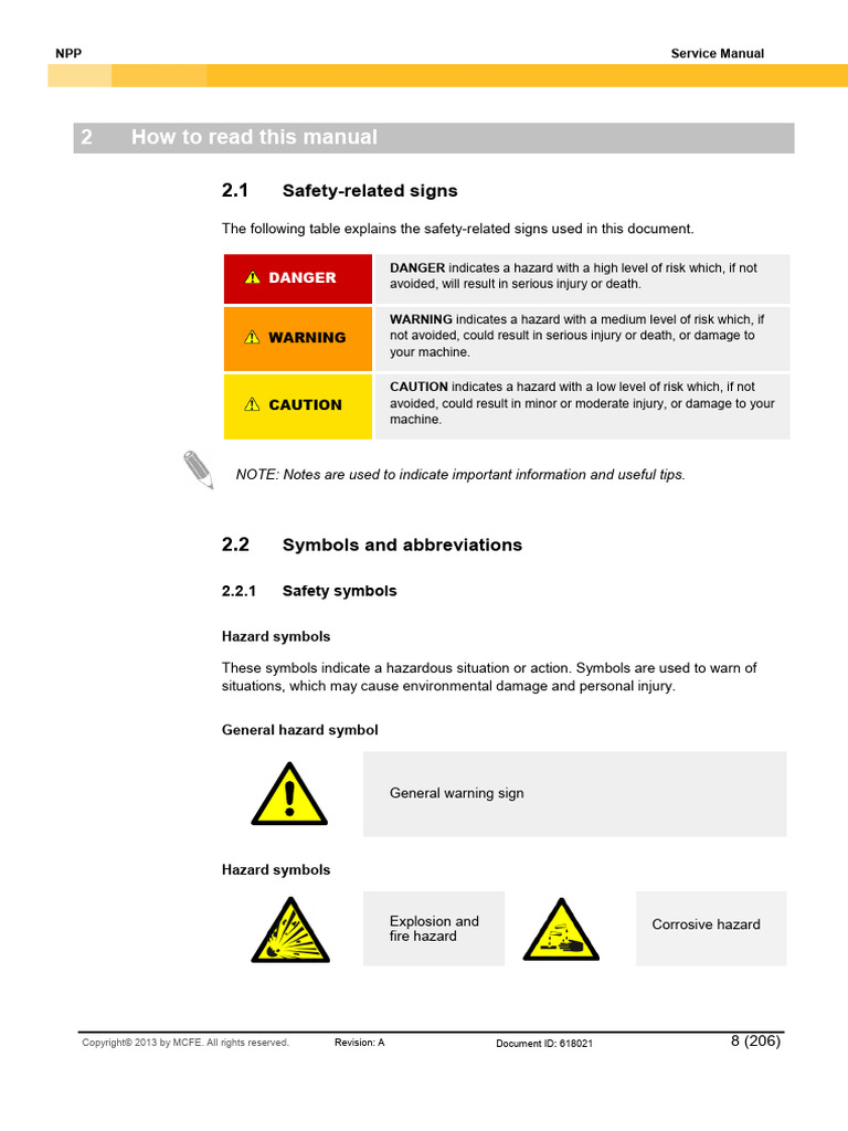 01 How To Read This Manual | PDF