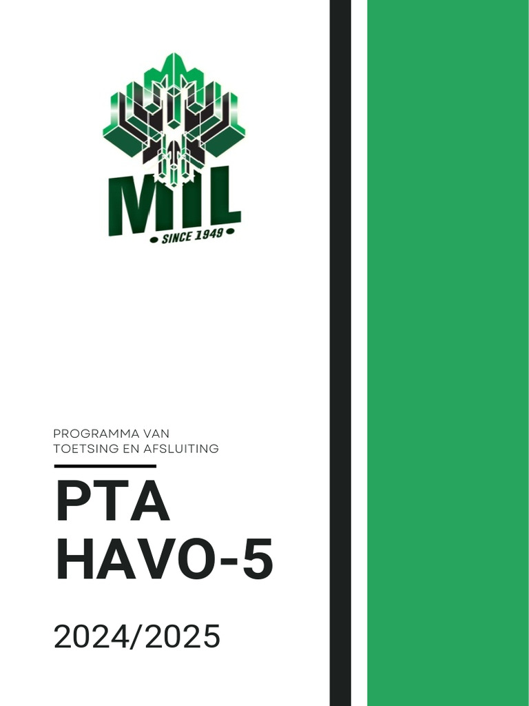 MIL PTA 2024-2025 Havo-5 | PDF