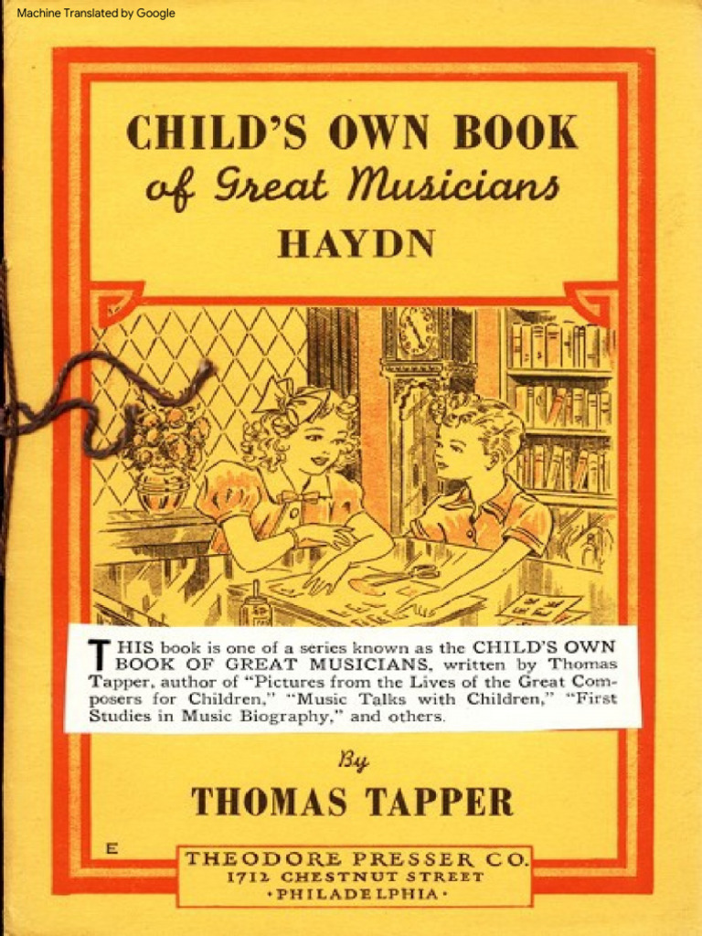 Noor Book Com Franz Joseph Haydn The Story of The Choir Boy Who | PDF
