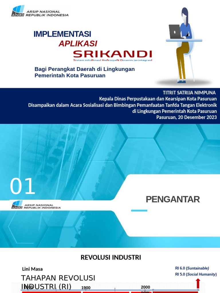 00 - Implementasi SRIKANDI Pemkot Pasuruan | PDF