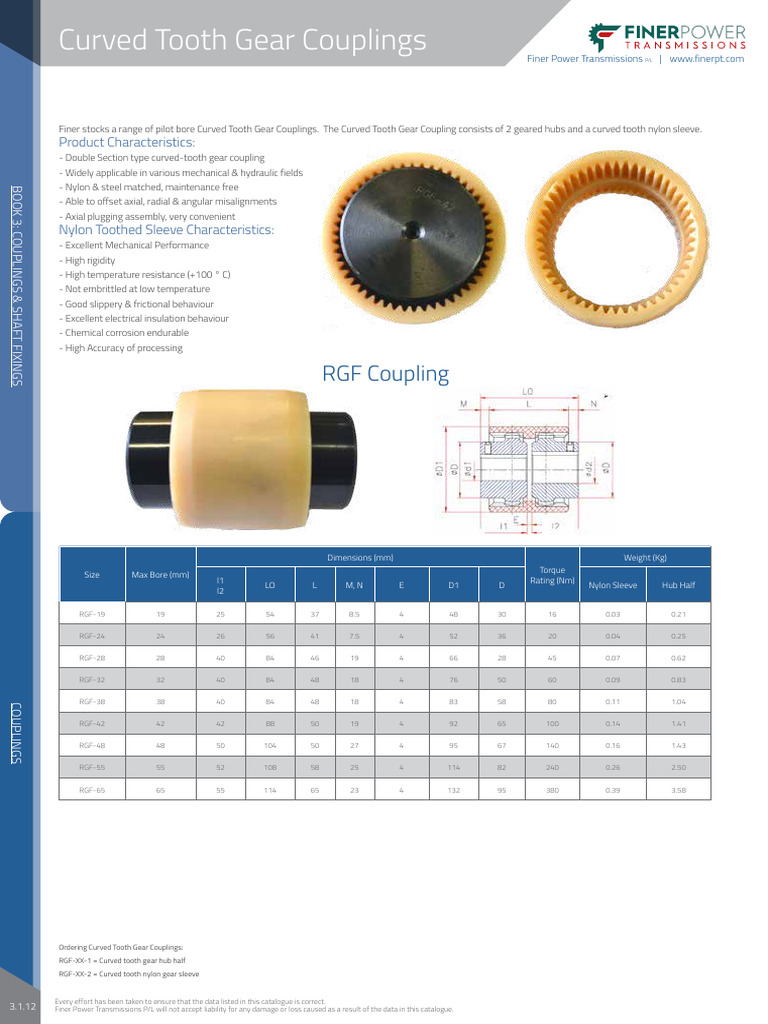 Curved Tooth Gear | PDF
