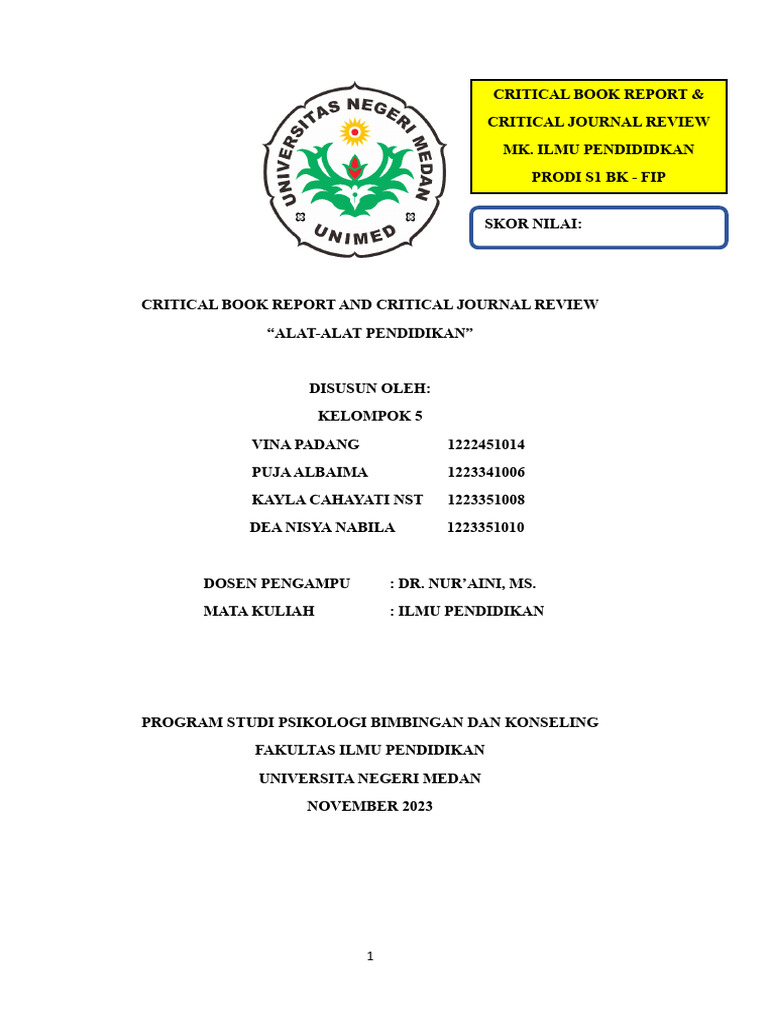 CBR & CJR Ilmu Pendidikan Kel. 5 | PDF