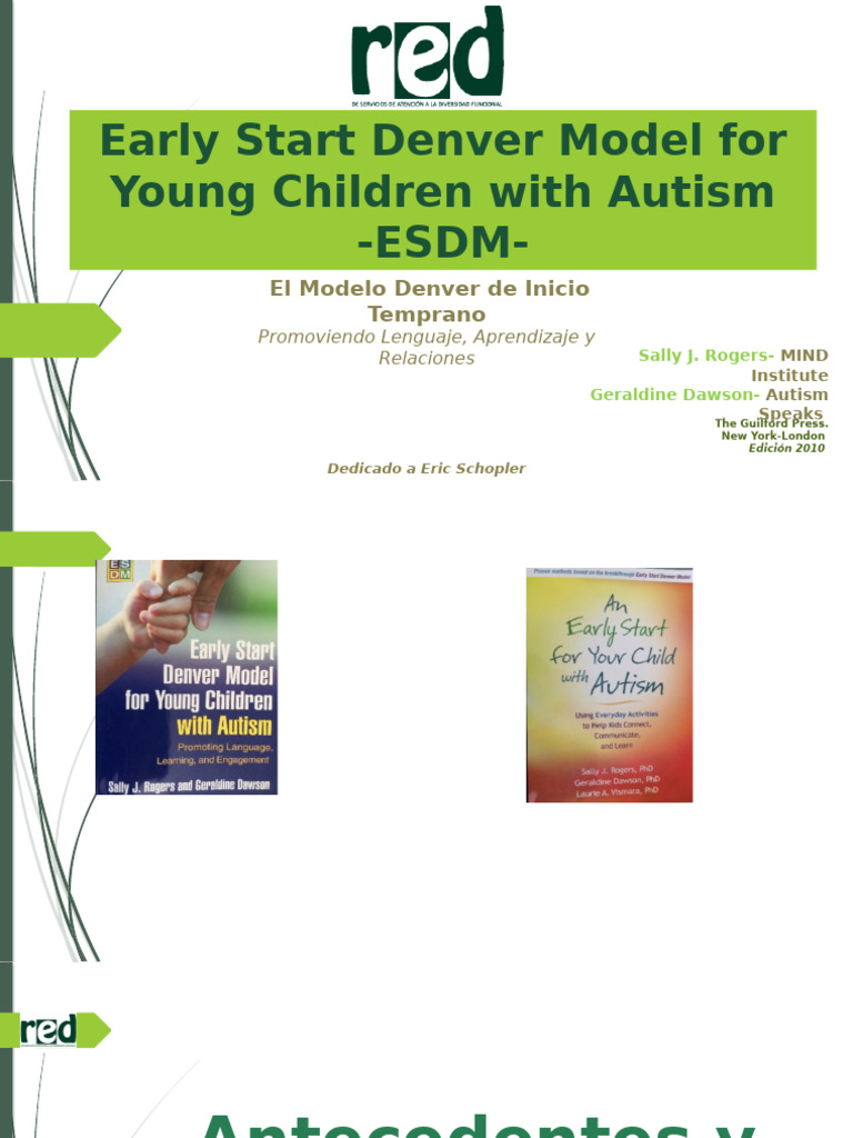 ok Modelo denver de inicio temprano (ESDM) Resumido | PDF