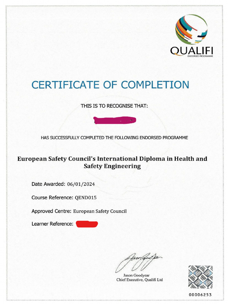 certificate sample-1 | PDF