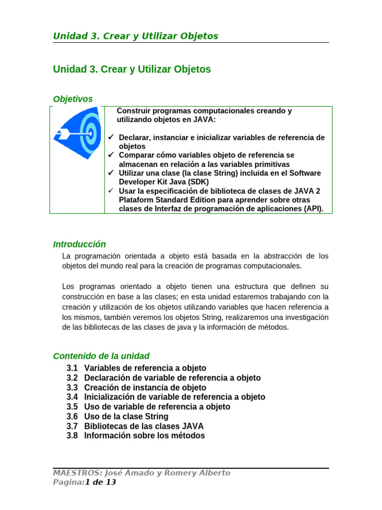 Cobol II Java Basico Unidad 3 | PDF