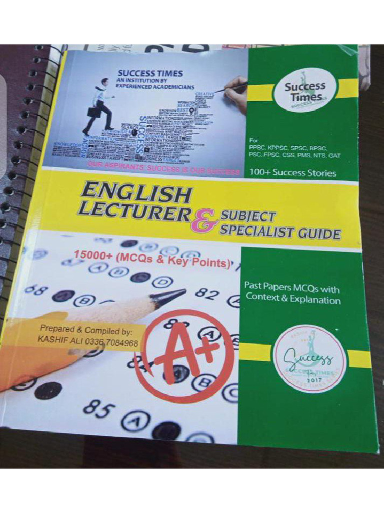 English Lecturer Guide A+ | PDF